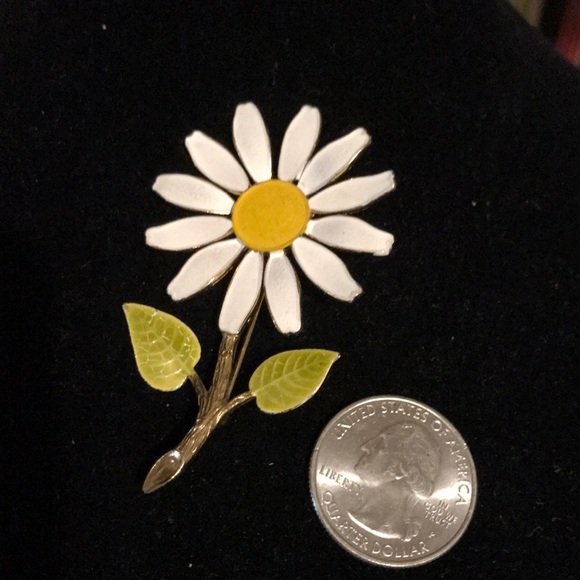 Jewelry | Vintage Daisy Pin | Poshmark